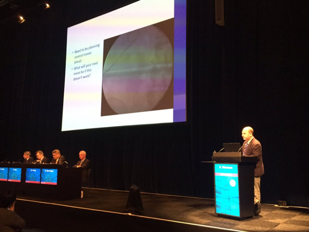 Oliver Wiseman talks at The European Urological Association Conference ...